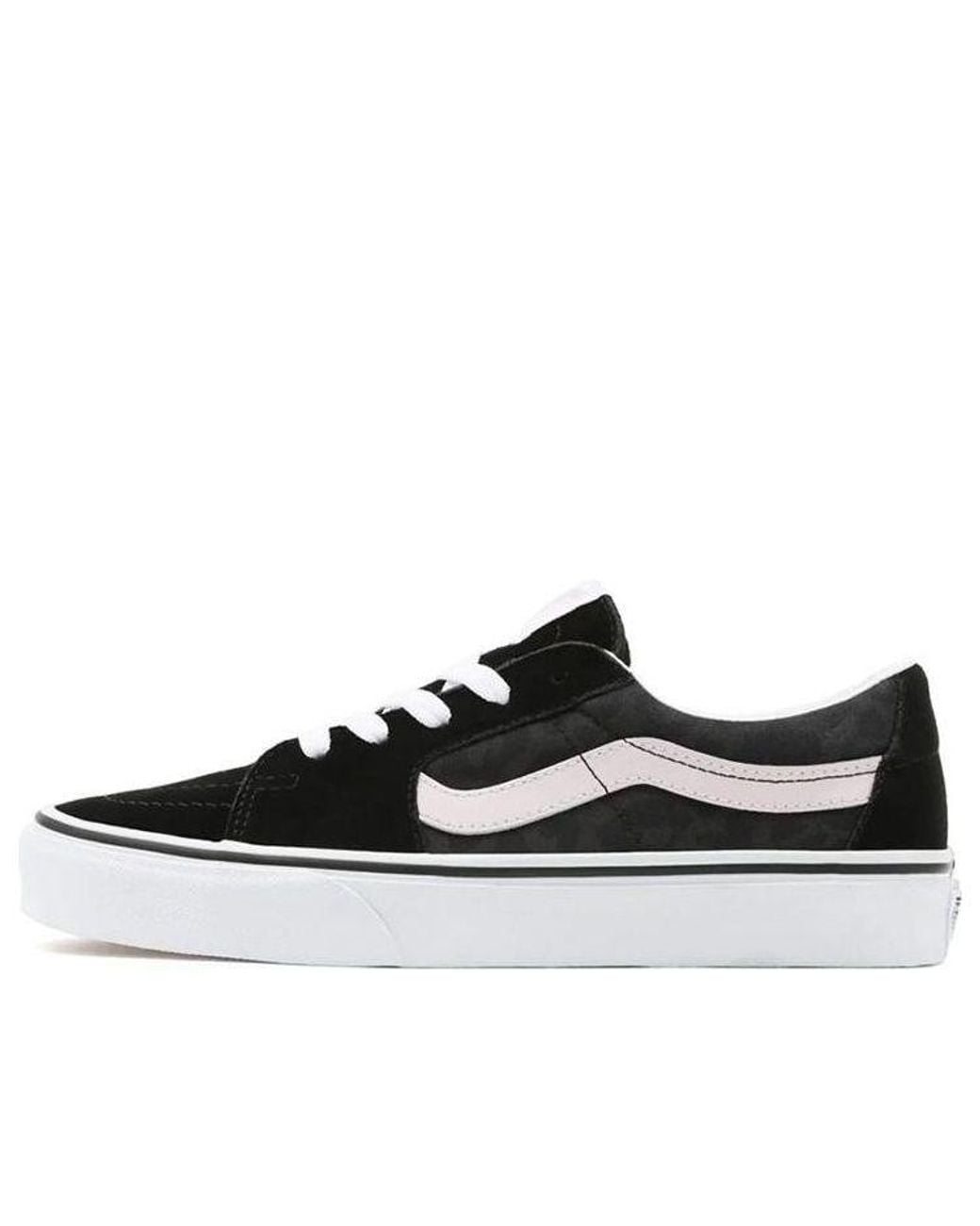 Vans Sk8-Low Low-Top Sneakers in Black for Men | Lyst