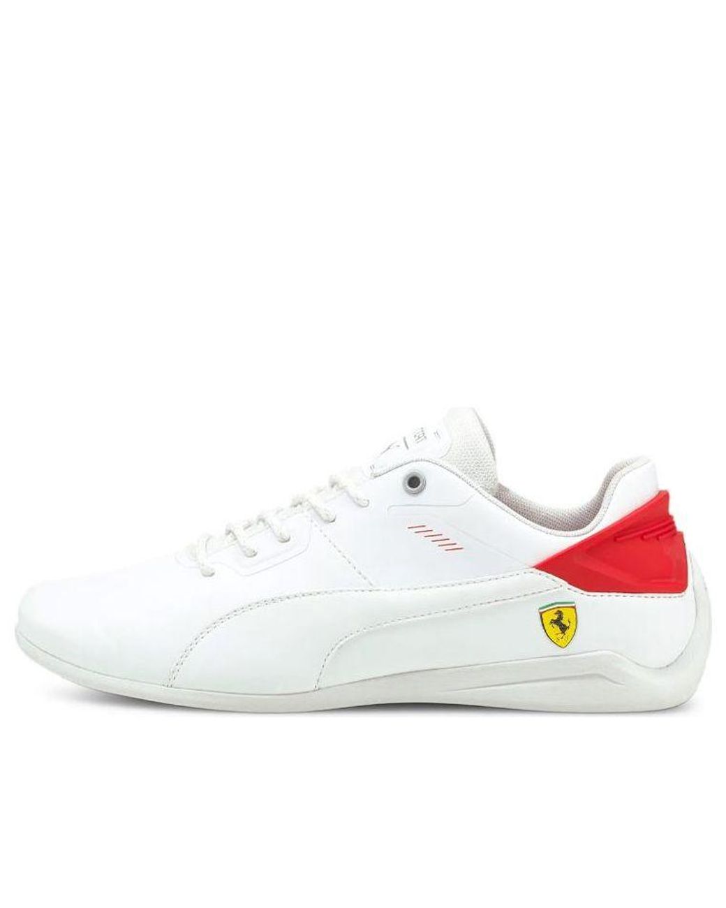 PUMA Scuderia Ferrari X Drift Cat Delta Rosso Corsa' in White for Men ...