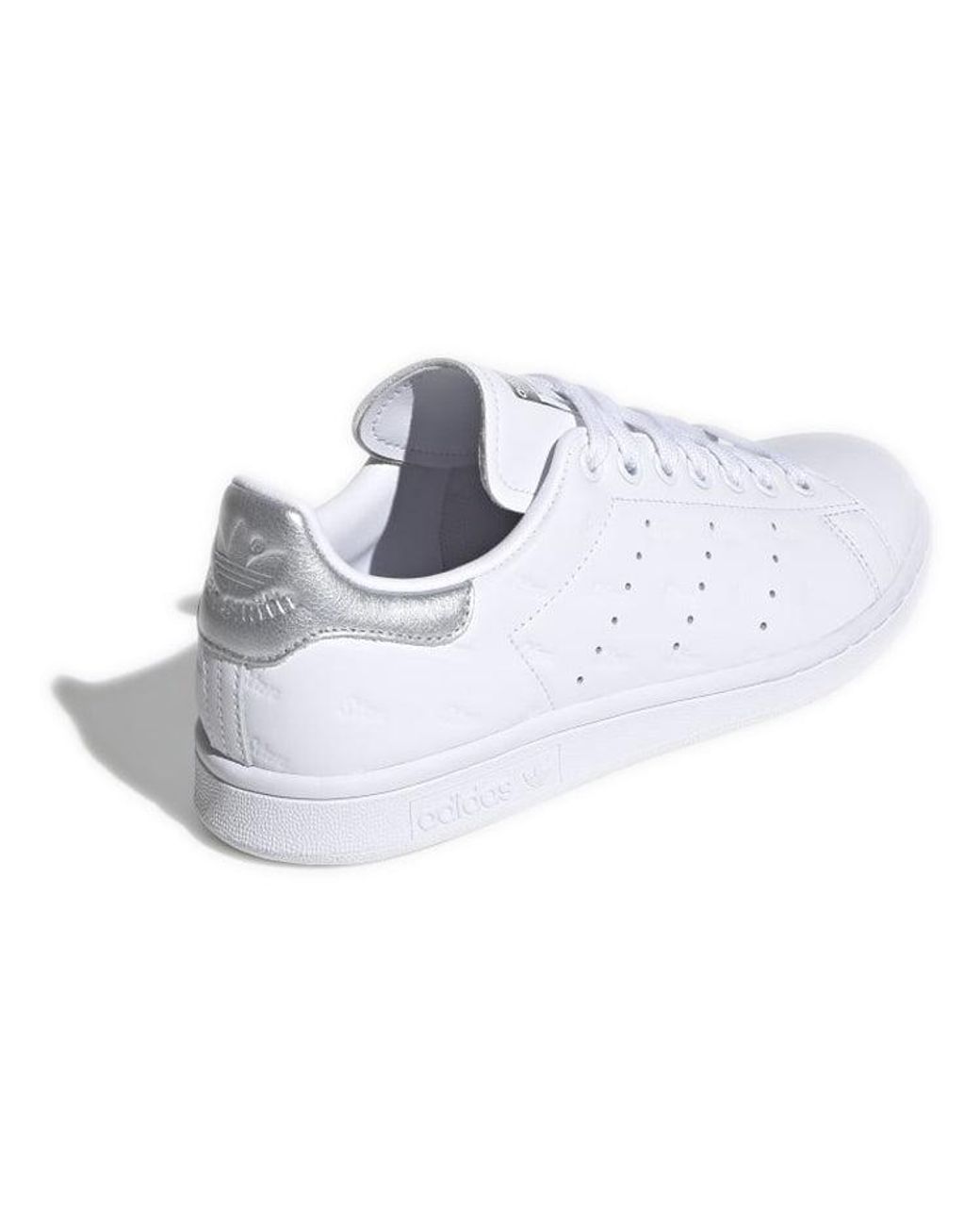 adidas (Wmns) Stan Smith 'Debossed Logos in White | Lyst