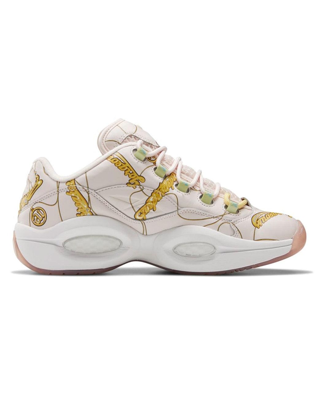 Reebok Bbc Ice Cream X Question Low 'Name Chains' in White for Men | Lyst