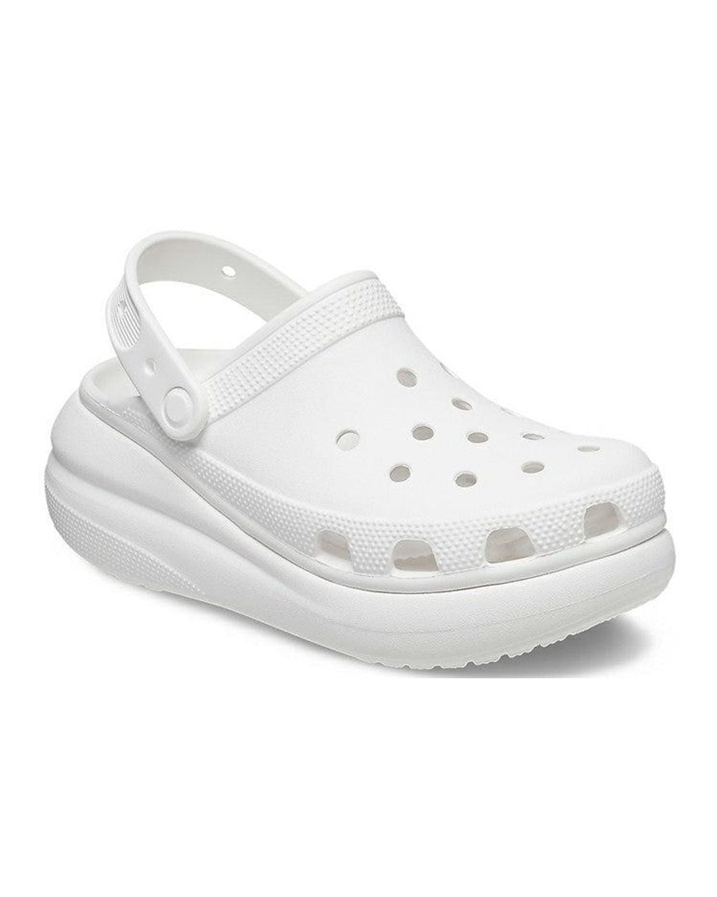 Crocs™ Classic Crush Clog in White for Men | Lyst
