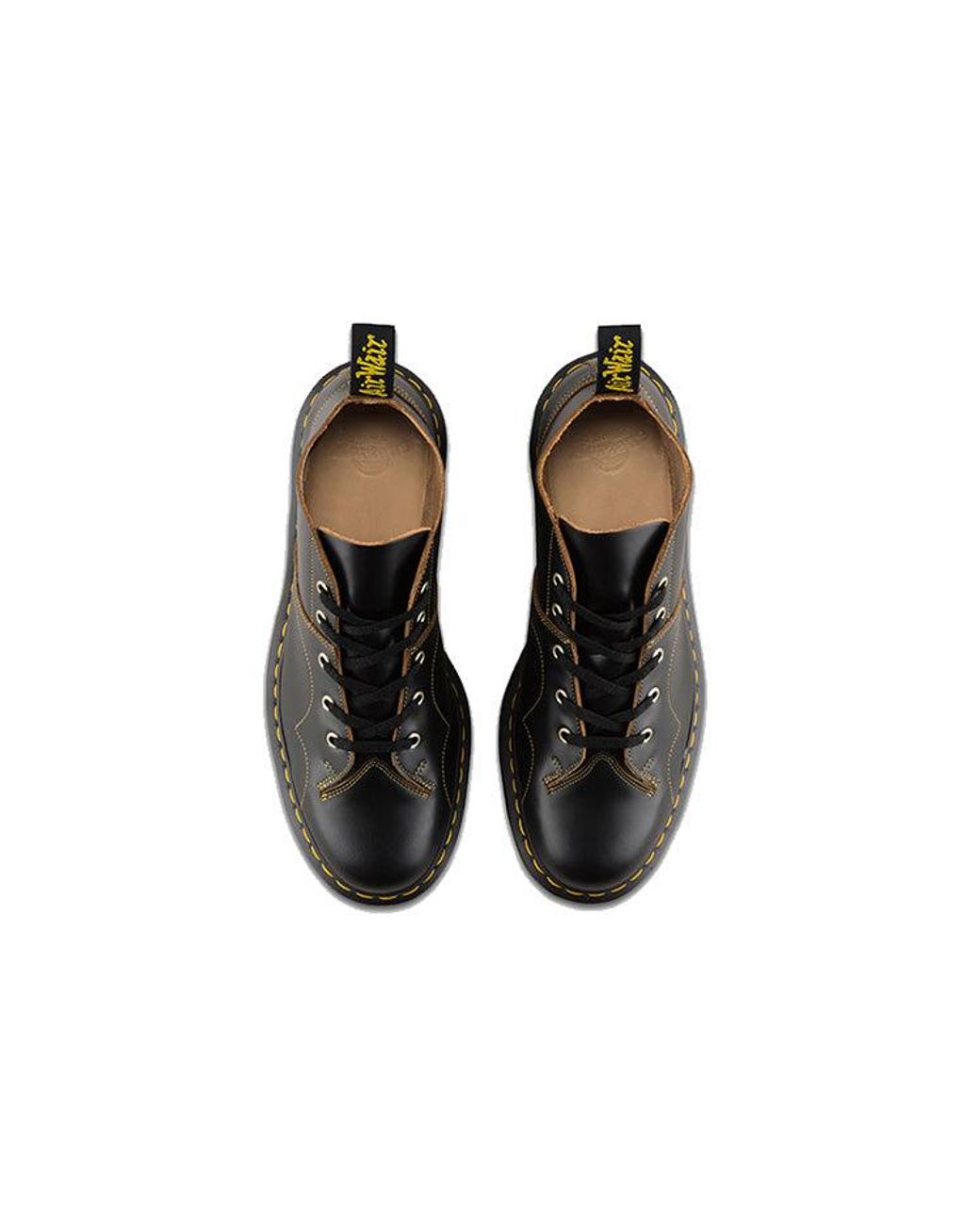 Dr. Martens Church Retro 5 Martin Boots Couple Style in Black for Men ...