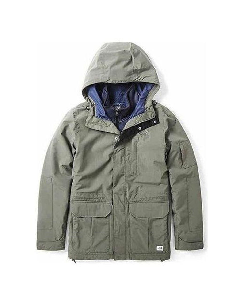 The North Face Waterproof Jacket in Gray for Men | Lyst