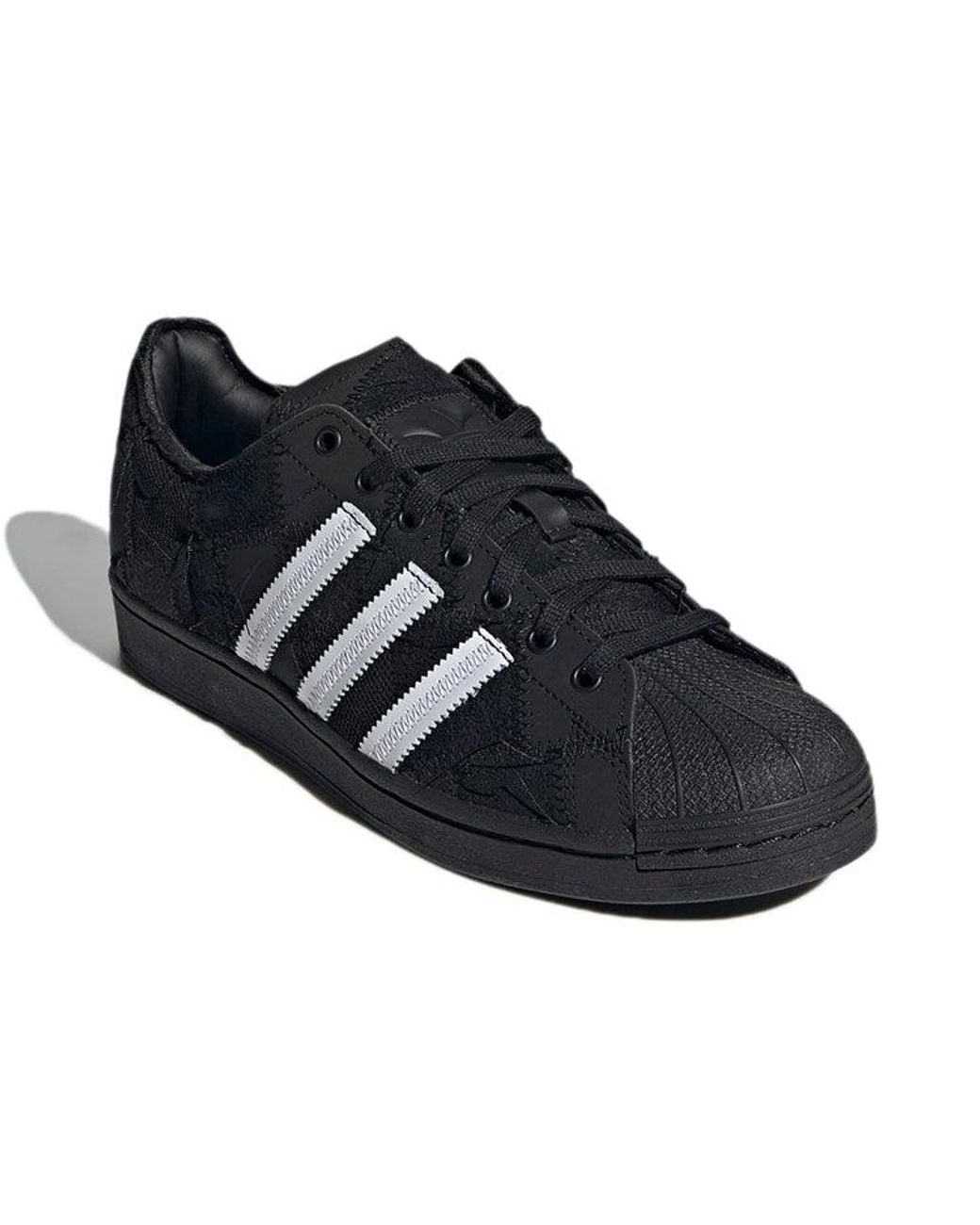 adidas X Atmos X Recouture Superstar 'Patchwork in Blue for Men | Lyst