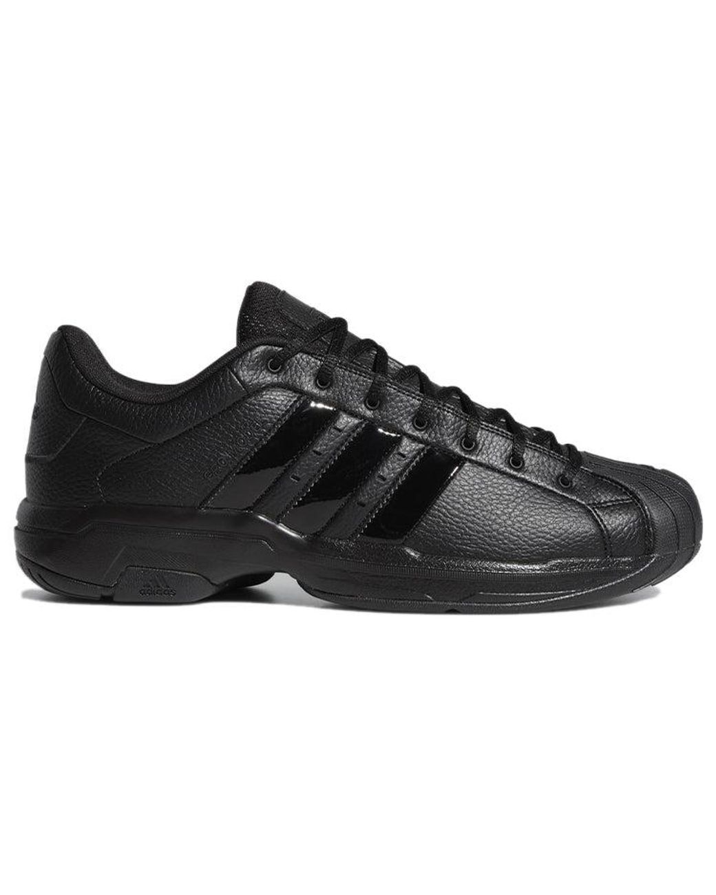 adidas Pro Model 2G Low 'Triple' in Black for Men | Lyst