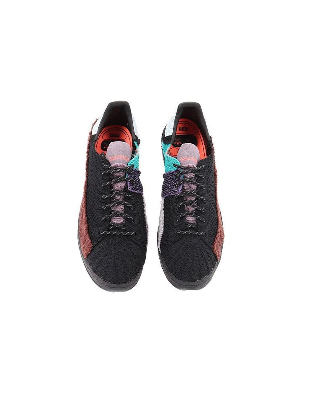 adidas X Pharrell Superstar 'Patchwork in Brown for Men | Lyst
