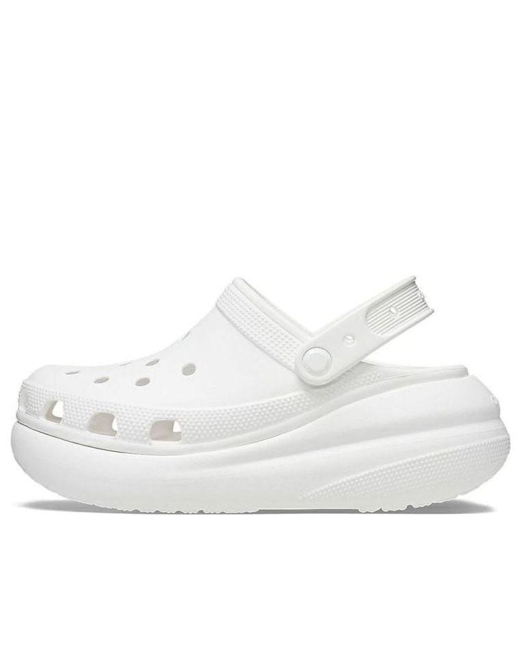 Crocs™ Classic Crush Clog in White for Men | Lyst