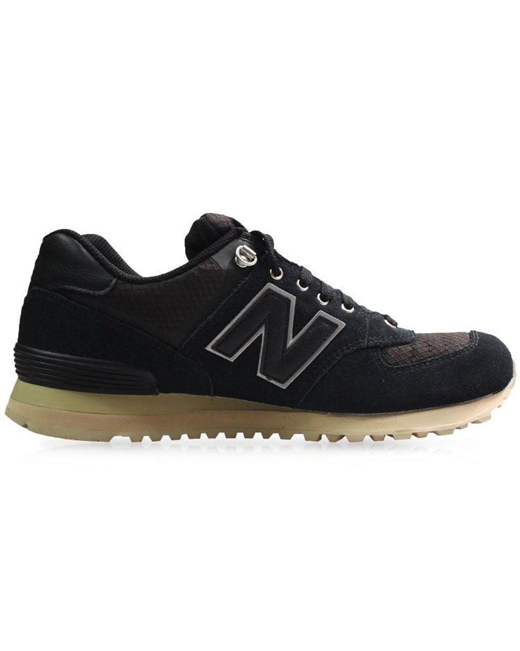 New Balance 574 Series Retro in Black for Men | Lyst