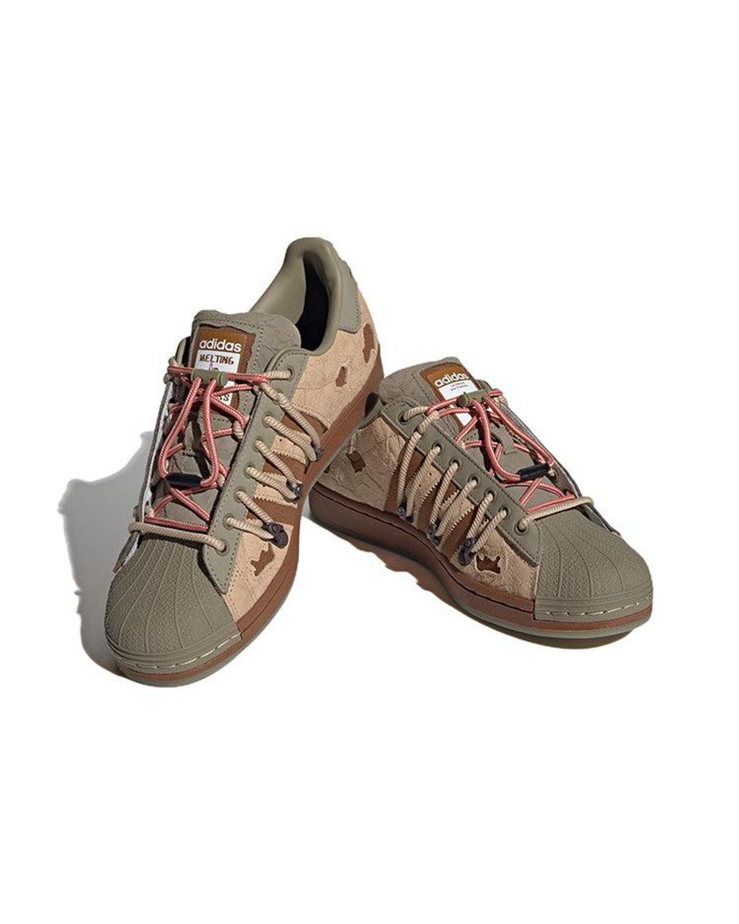 adidas Originals Superstar X Melting Sadness in Brown for Men | Lyst