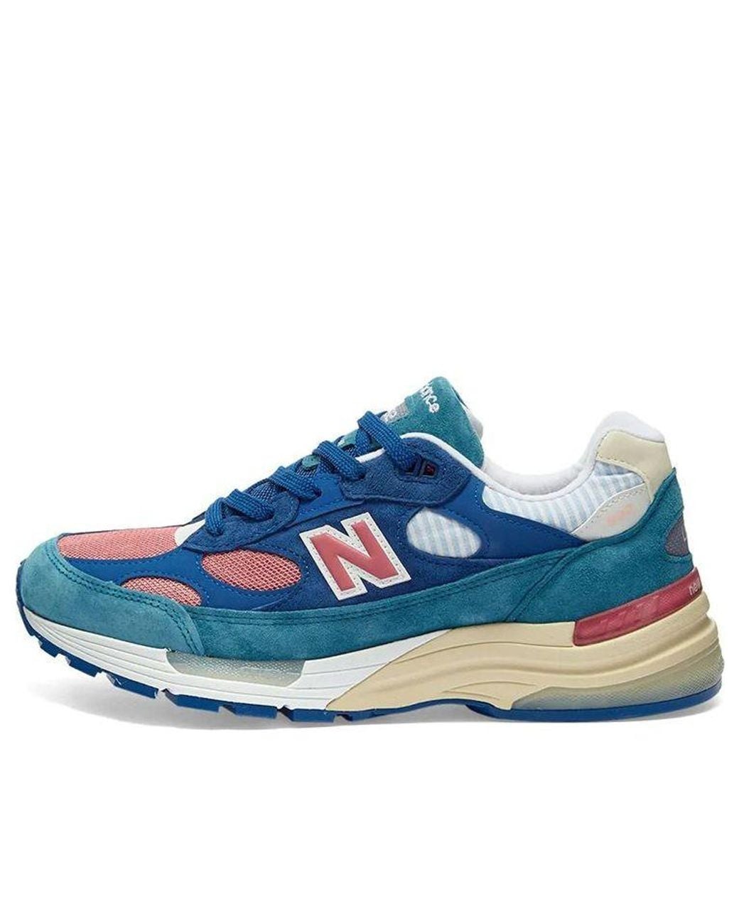 New Balance 992 Made in Blue for Men | Lyst
