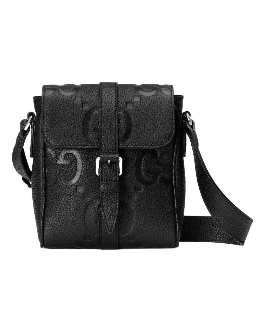 Gucci Jumbo Gg Small Messenger Bag '' in Black for Men | Lyst