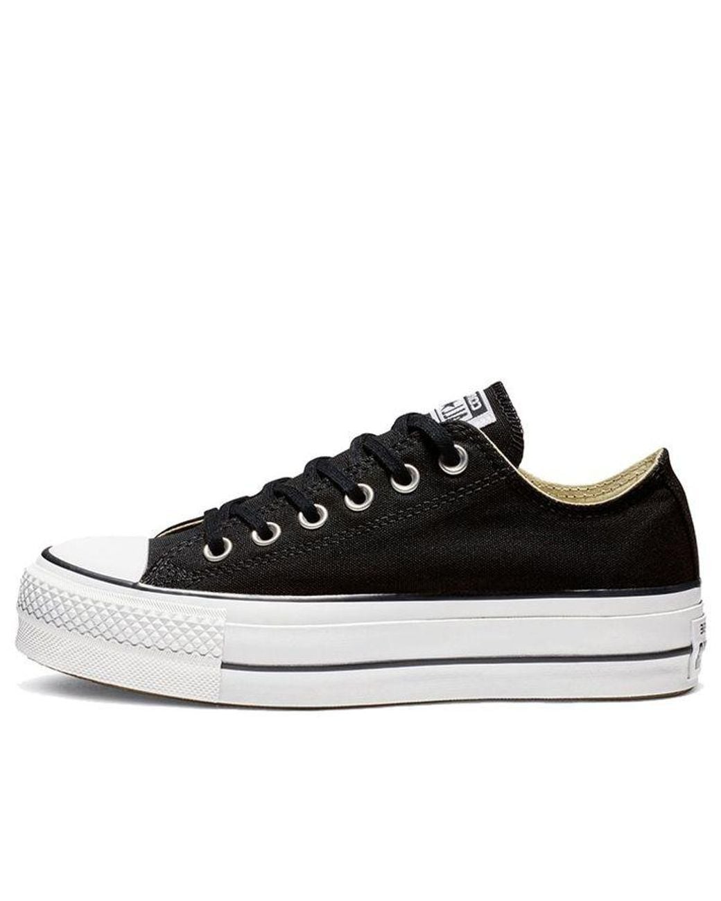 Converse (Wmns) Chuck Taylor All Star Lift Ox in Black | Lyst