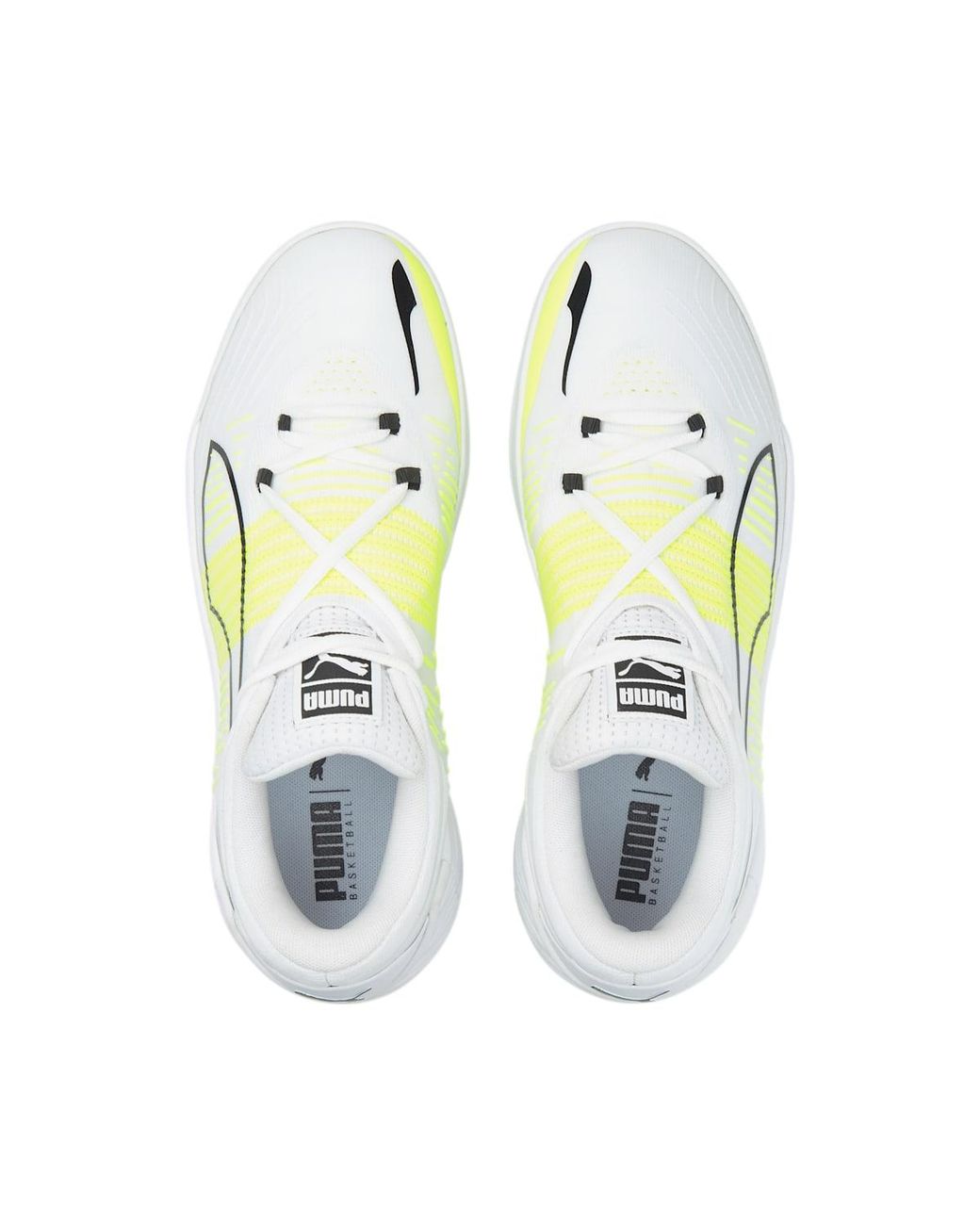 PUMA Fusion Nitro Neon' in White for Men | Lyst