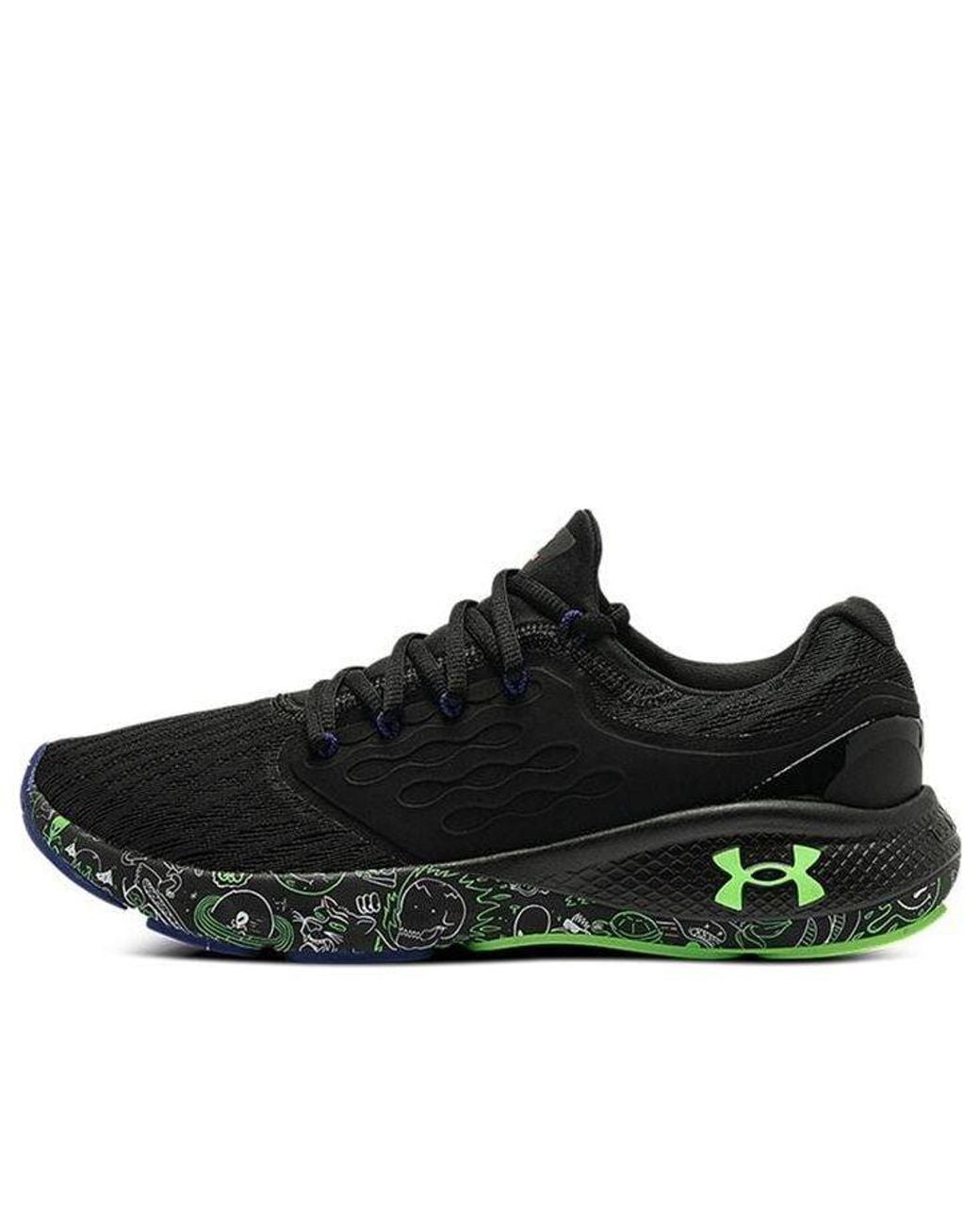 Under Armour Charged Cushioning Fun Cn in Black for Men | Lyst