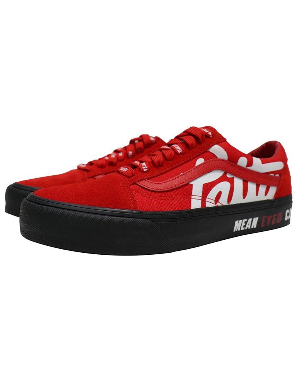 Vans Patta X Old Skool Vlt Lx 'Mean Eyed Cat in Red for Men | Lyst