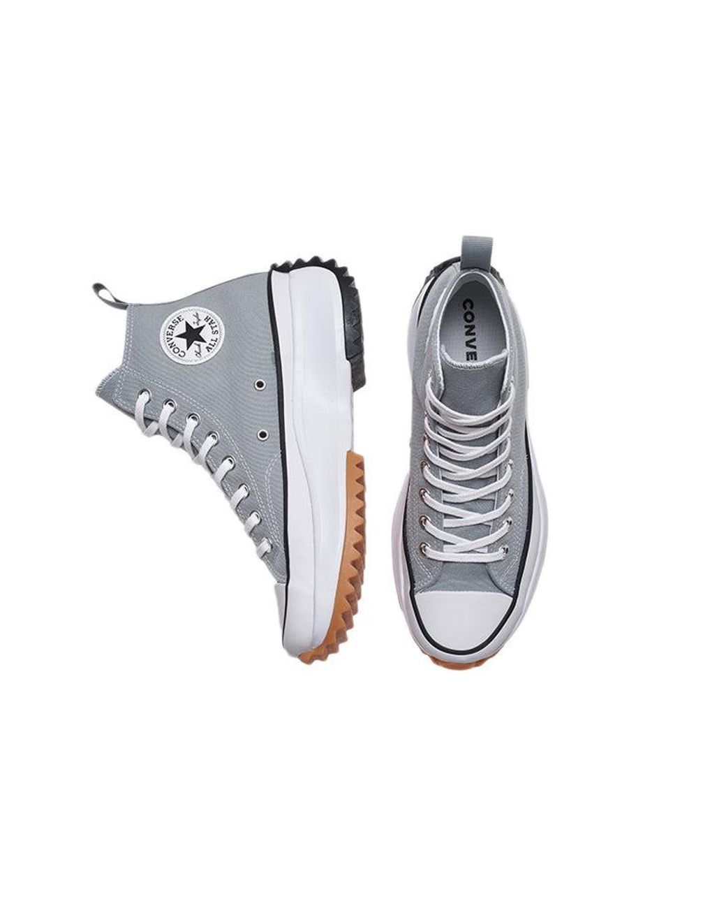 Converse Run Star Hike High 'Ash Stone' in Blue for Men | Lyst