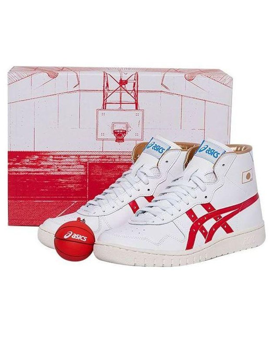 Asics Japan L Retro in Red for Men | Lyst