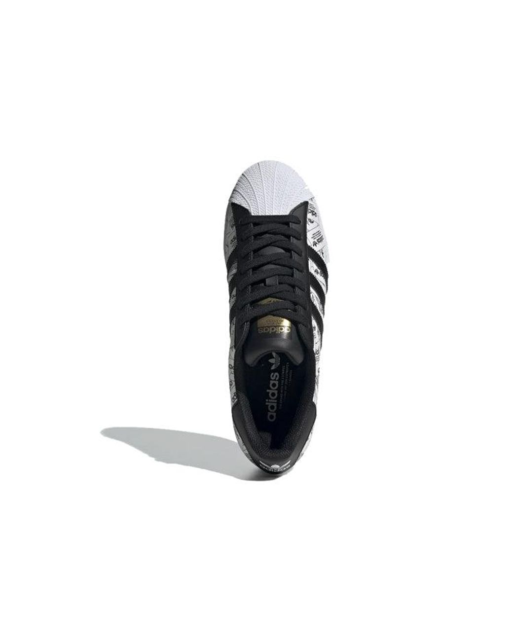 adidas Superstar 'Label Collage' in Grey for Men | Lyst UK