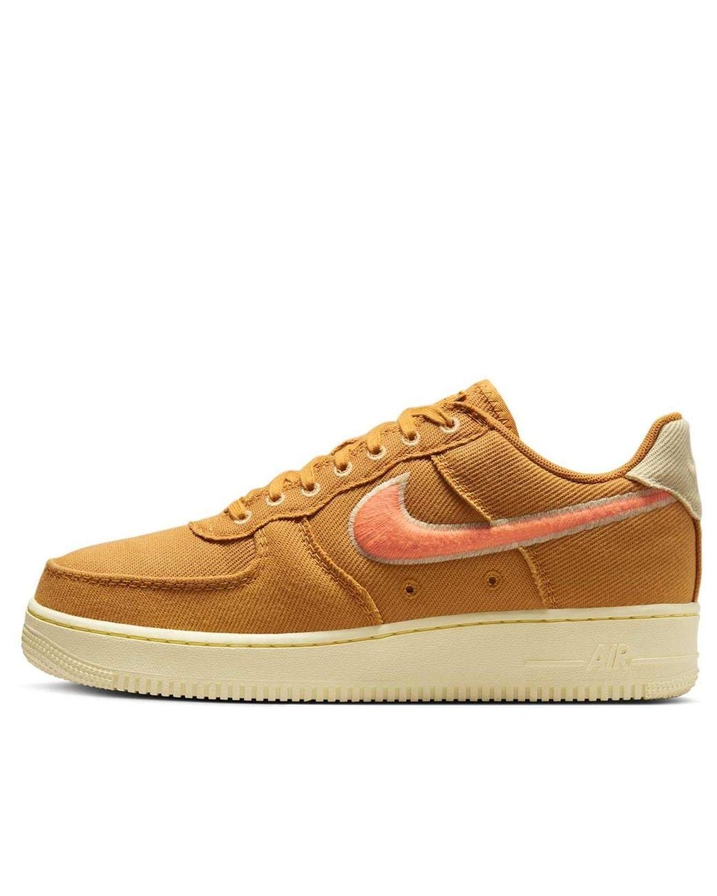 Nike Air Force 1 Low Canvas 'Wheat' in Brown for Men | Lyst