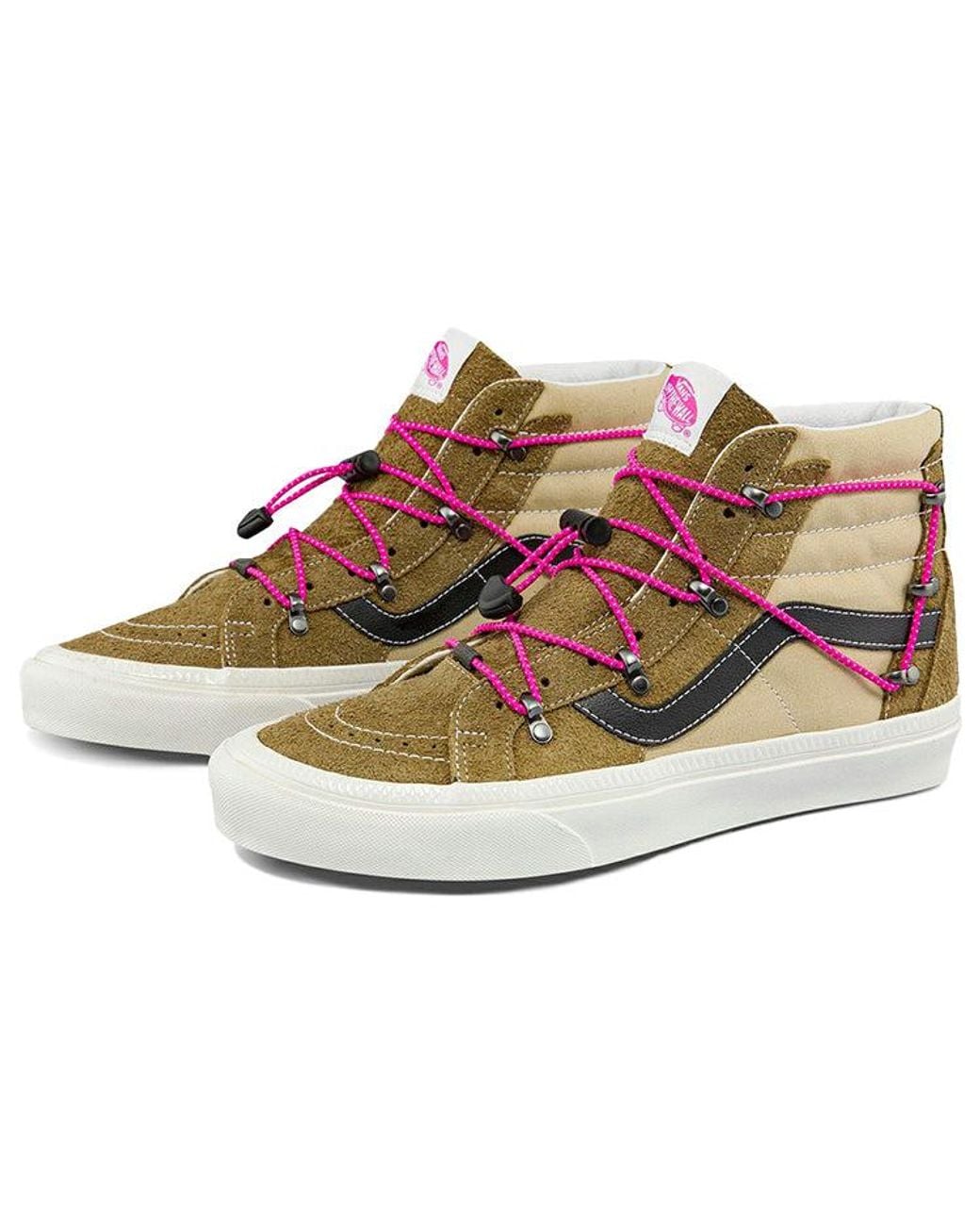 Vans Sk8-Hi Echo Dx Sneakers in Brown | Lyst