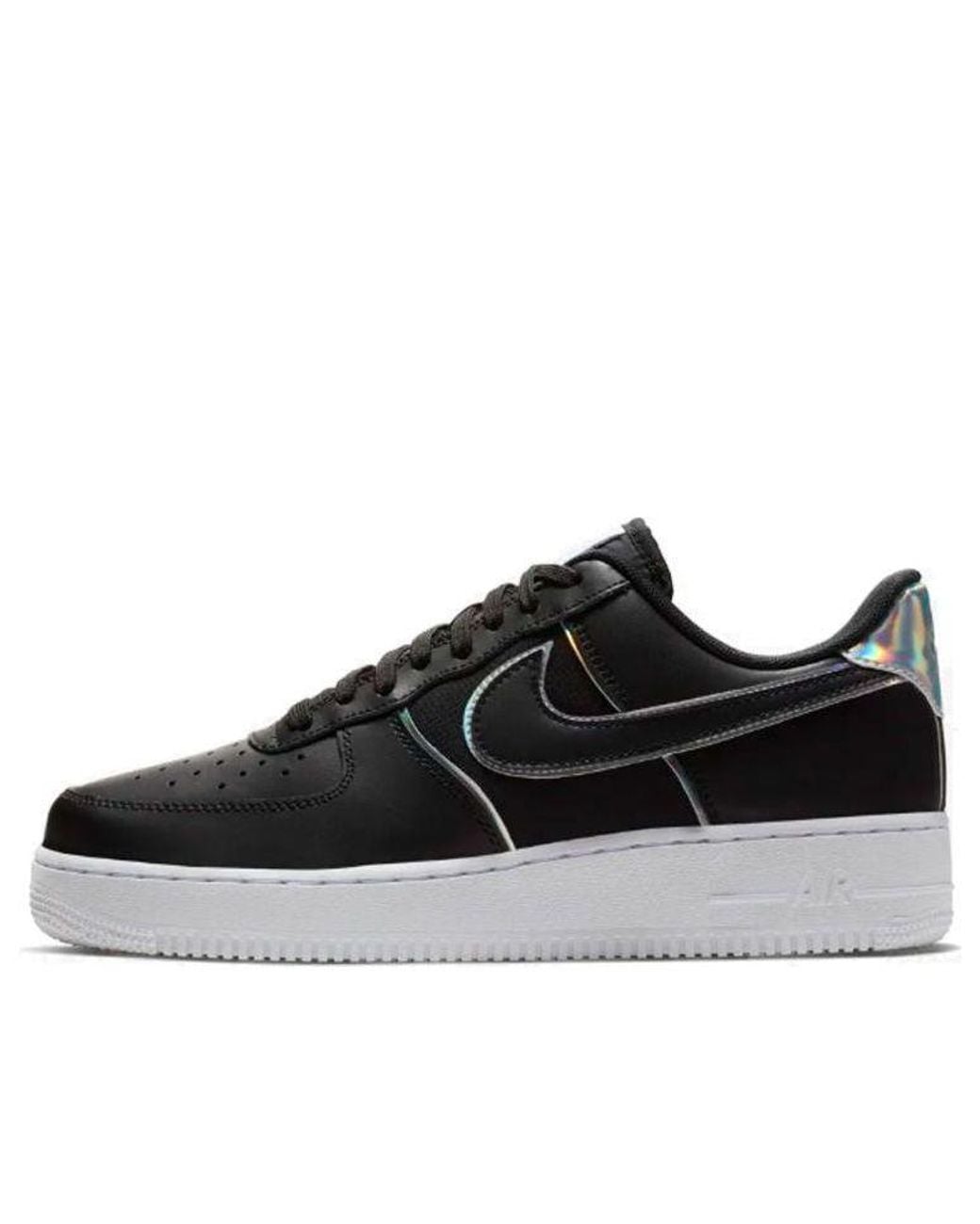Nike Air Force 1 Low '07 Lv8 Iridescent Outline' in Black for Men | Lyst