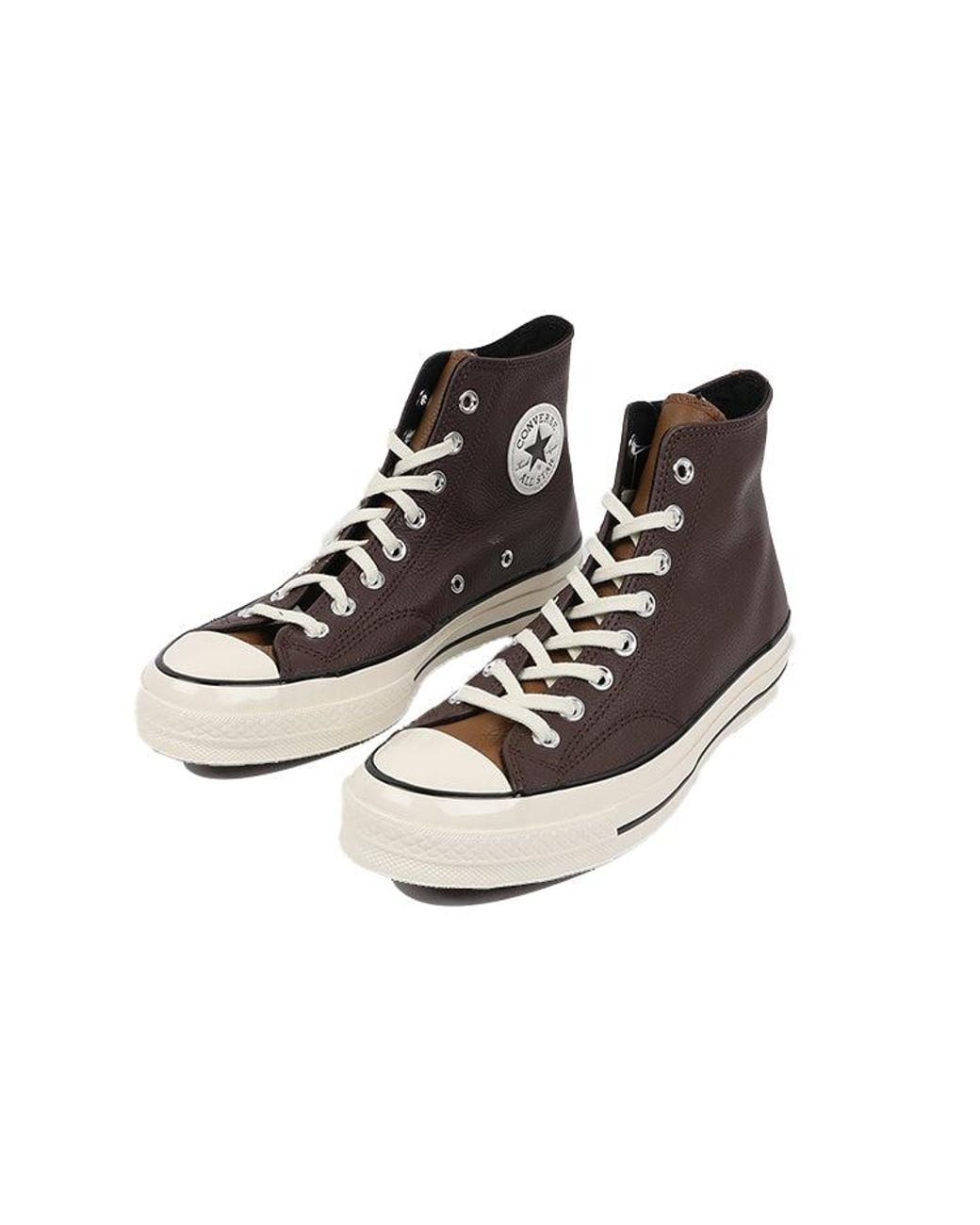 Converse Chuck 70 Leather High 'Colorblock in Brown for Men | Lyst