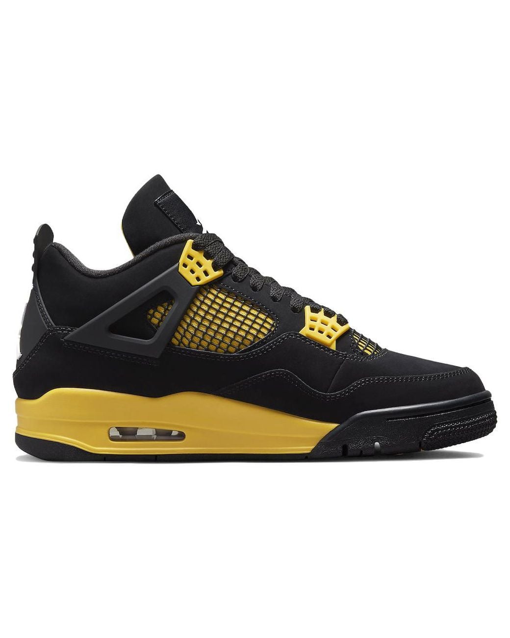 Nike Air 4 Retro "Thunder 2023" Shoes in Black for Men | Lyst