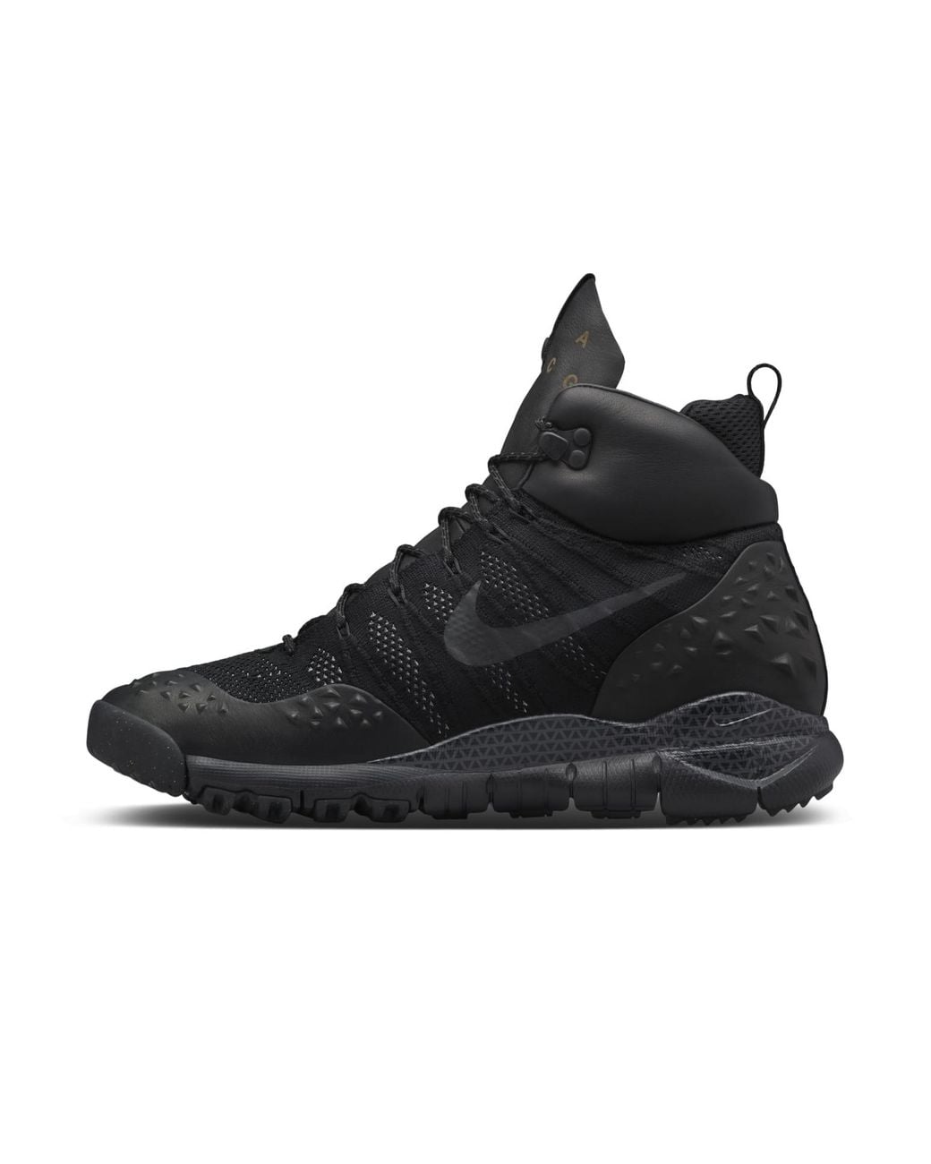 Nike Lab Lupinek Flyknit Acg Anthracite' in Black for Men | Lyst