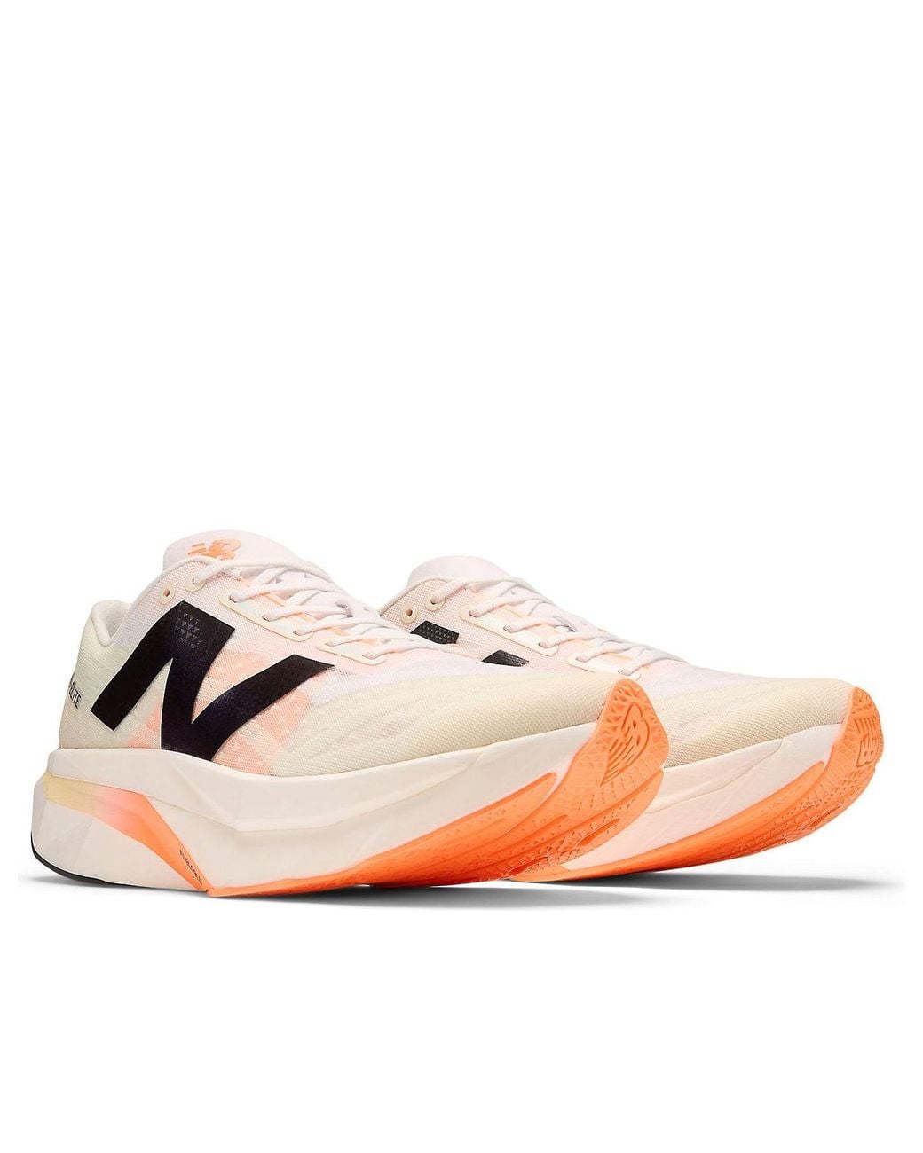 New Balance Fuelcell Supercomp Elite V4 Angora Hot Mango' in White for ...