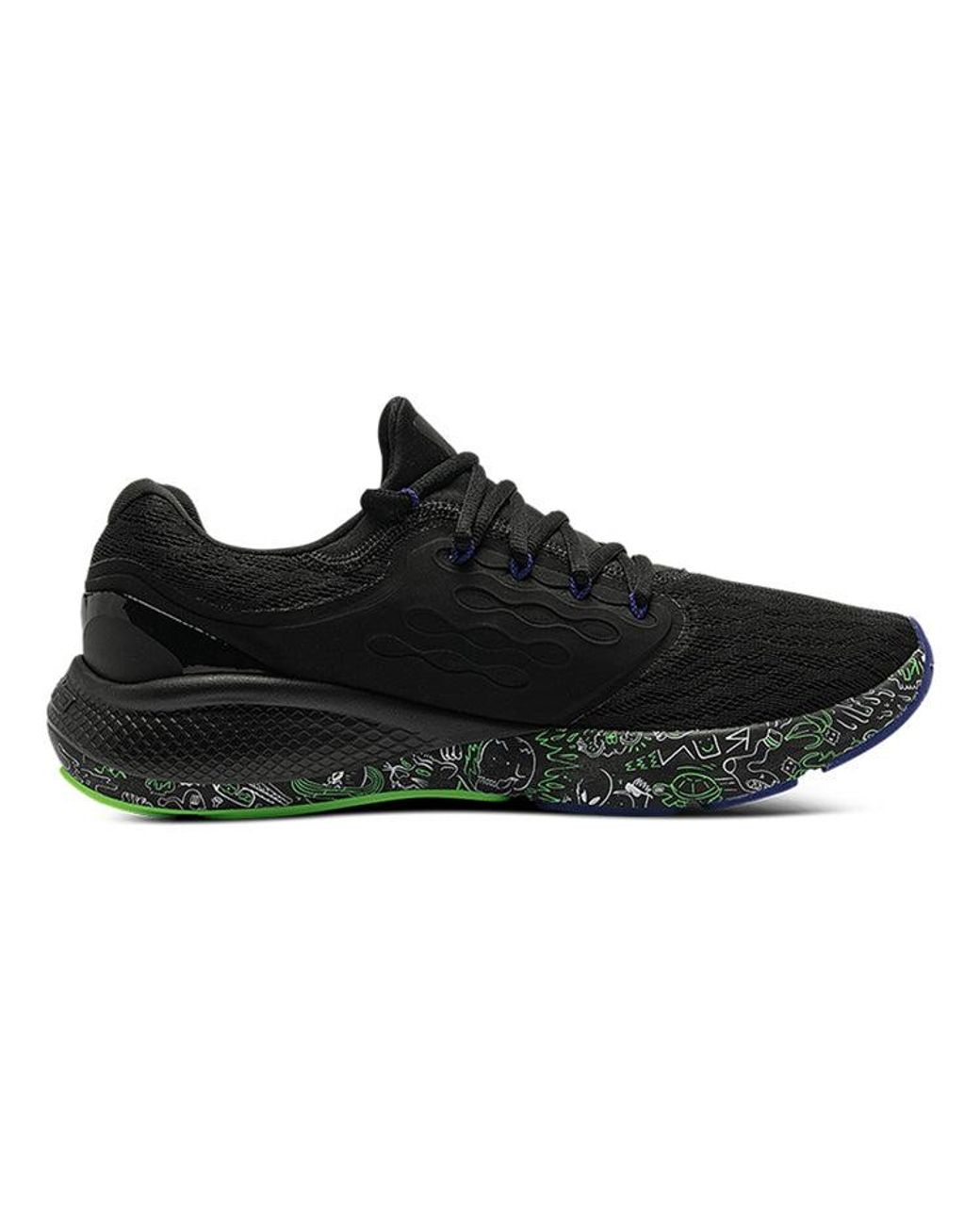 Under Armour Charged Cushioning Fun Cn in Black for Men | Lyst