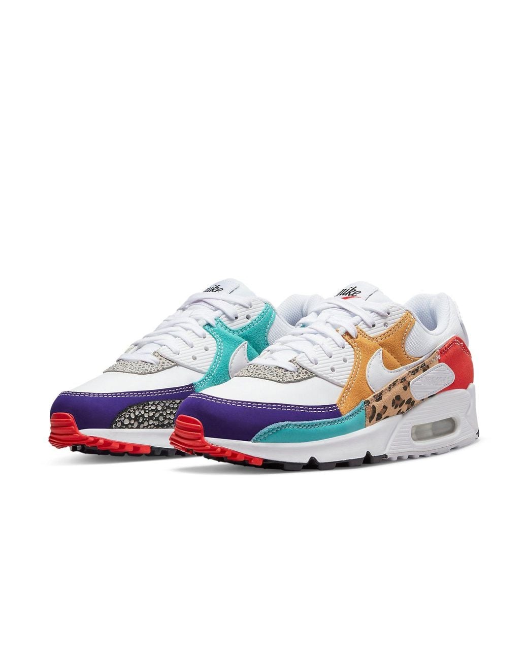 Nike (Wmns) Air Max 90 'Safari Mix' in Blue | Lyst