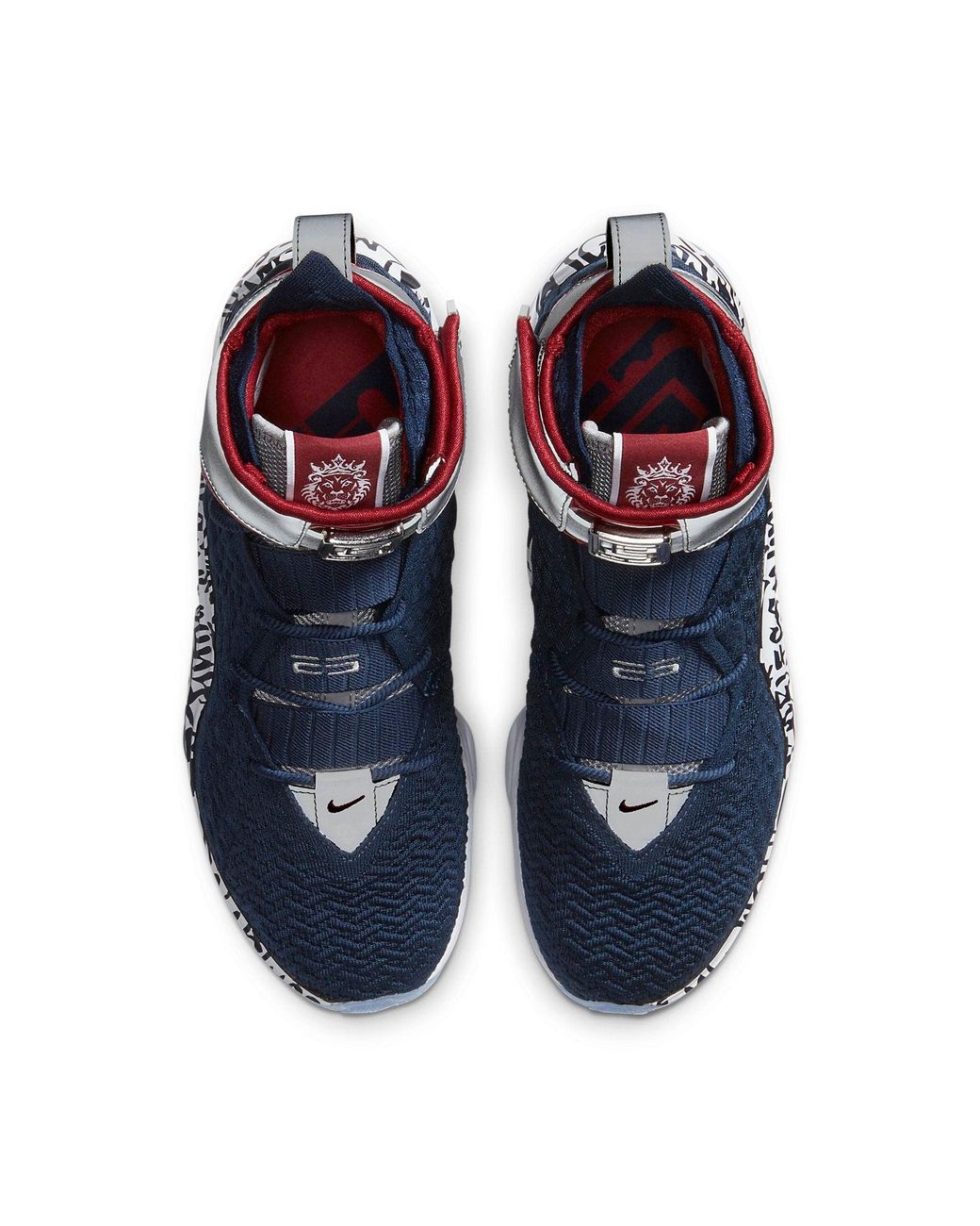 Nike Lebron 17 'Lebron 4 Cold Graffiti' in Blue for Men | Lyst