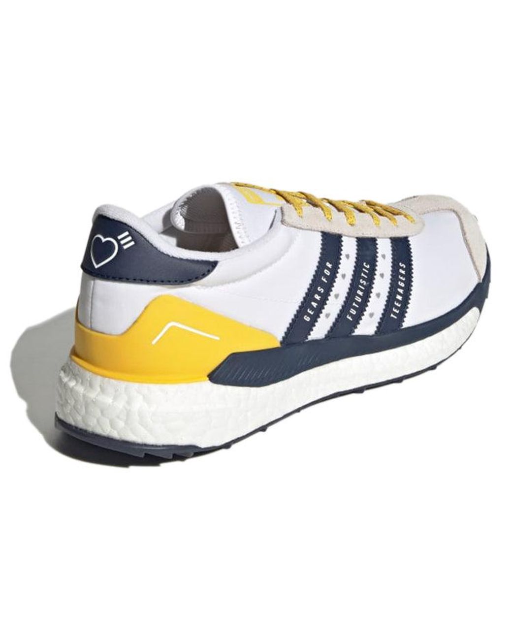 adidas Human Made X Country 'Gears For Futuristic Teenagers' in Blue ...