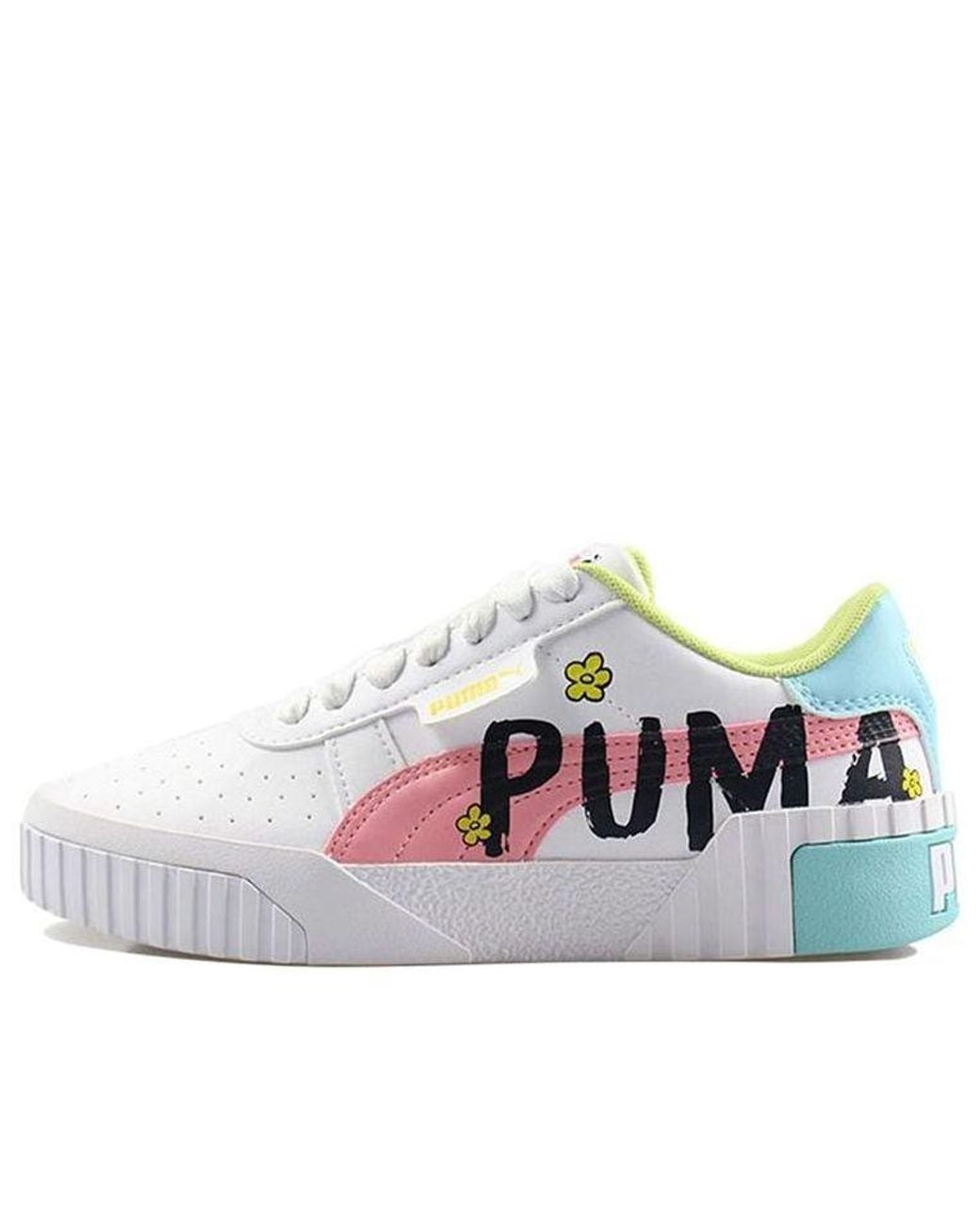 PUMA (Wmns) Cali Novelty 'Flower' in White | Lyst