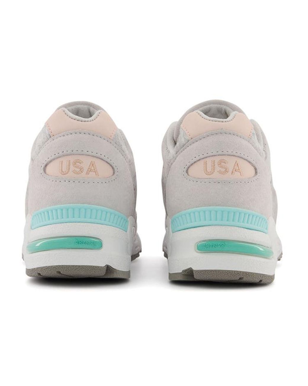 New Balance 990 V2 Made in White | Lyst