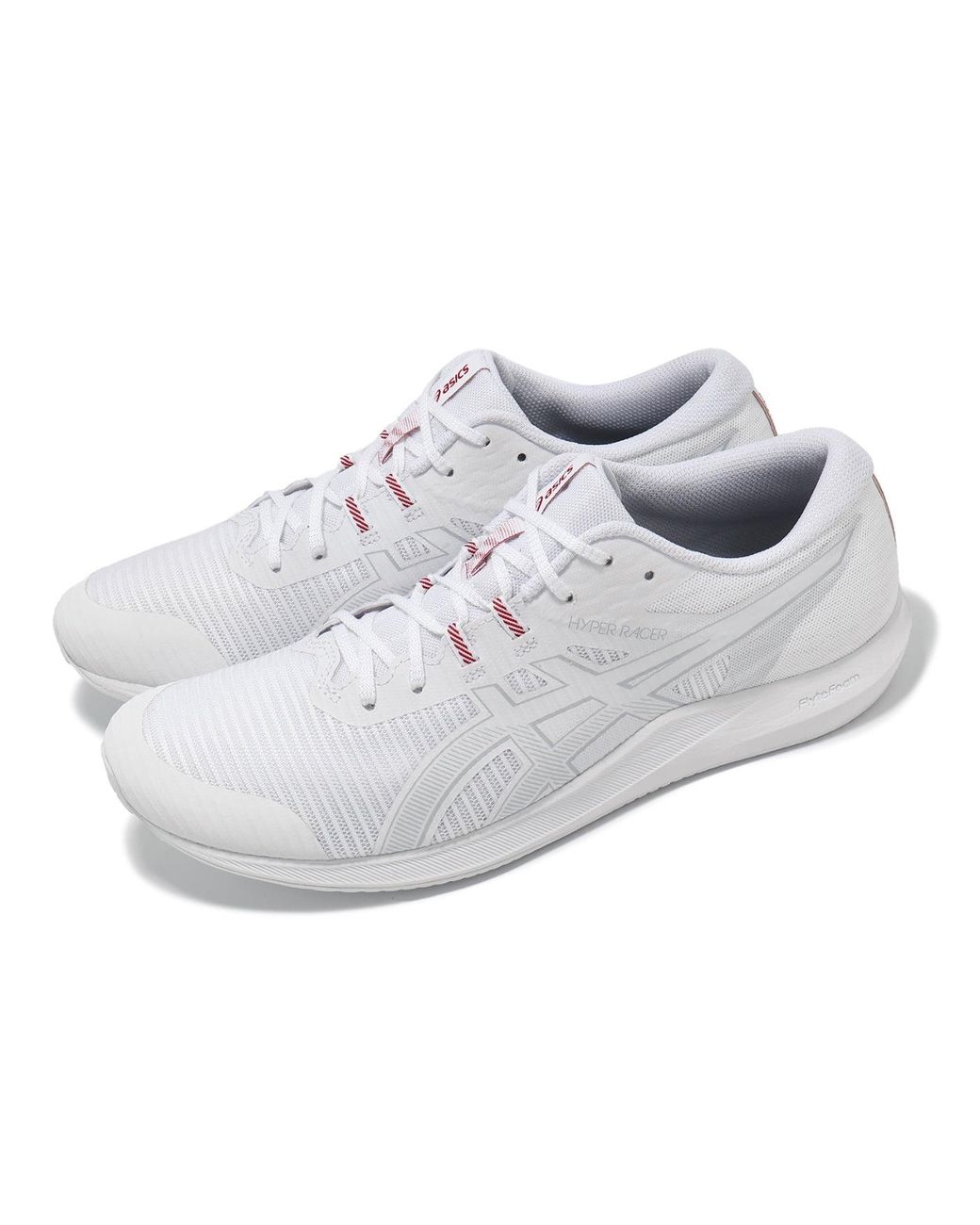 Asics Hyper Racer in White for Men | Lyst