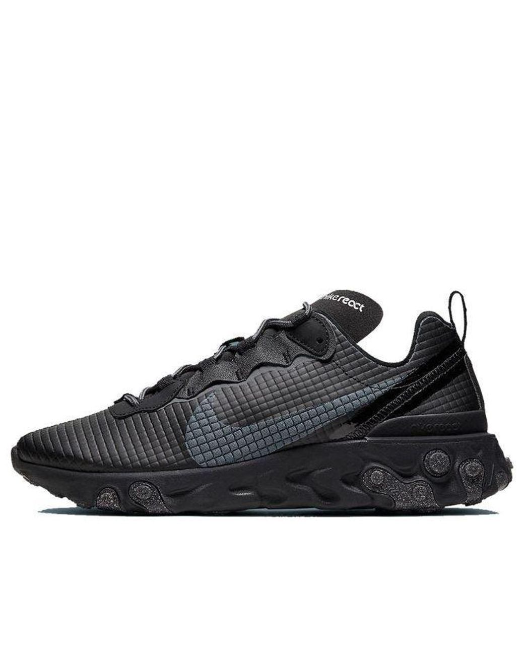 Nike React Element 55 'Quilted Grid in Black for Men | Lyst