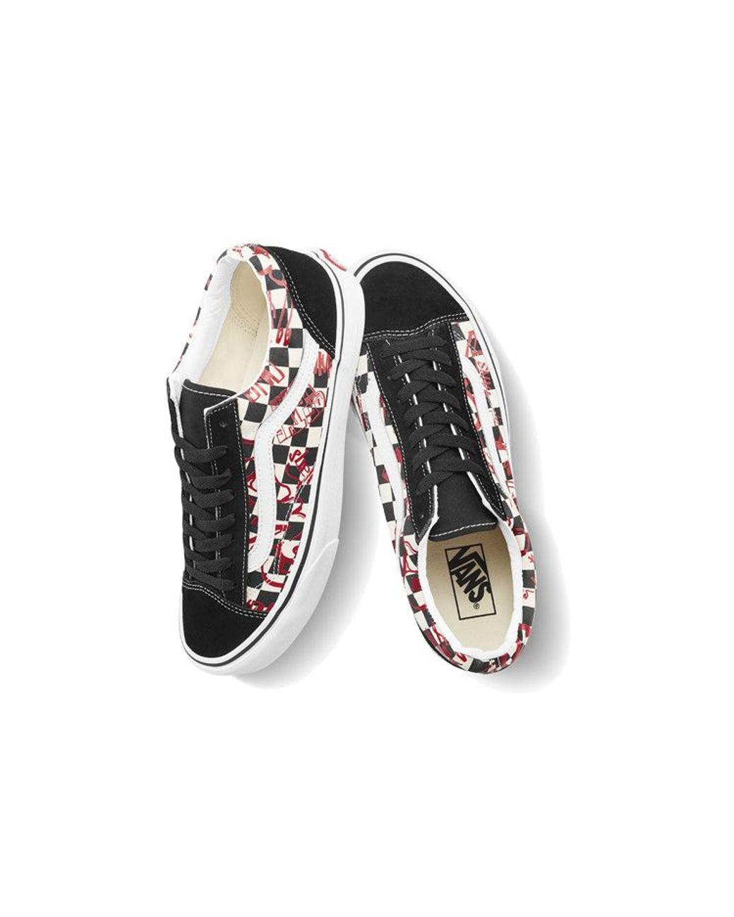 Vans Style 36 'Checkerboard' in White for Men | Lyst