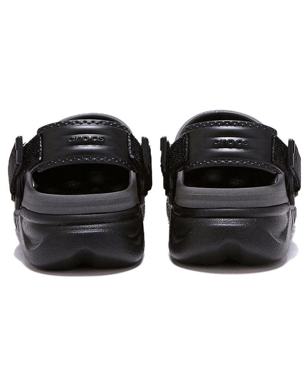 Crocs™ Duet Max Reflective Clog in Black | Lyst