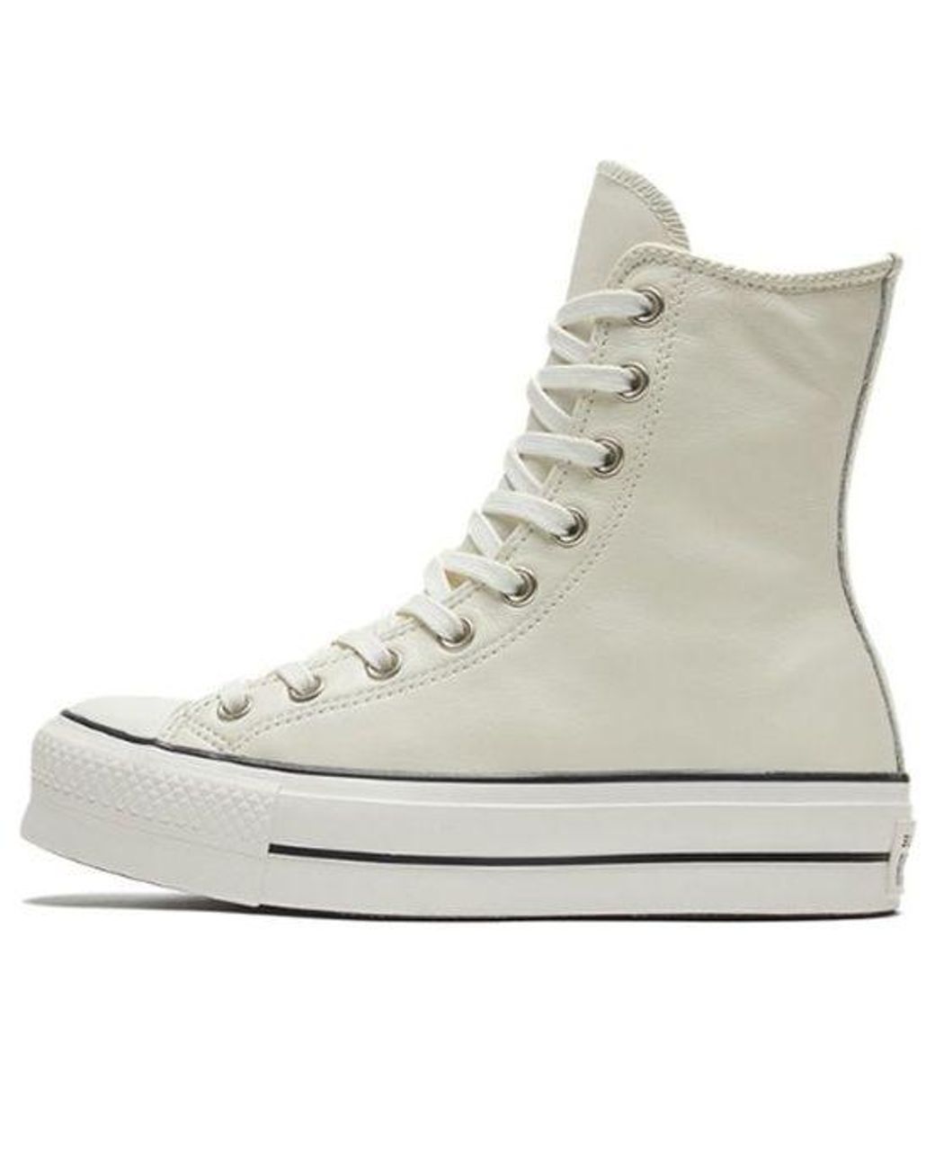 Converse (Wmns) Chuck Taylor All Star Lift X-High 'Egret' in Metallic ...