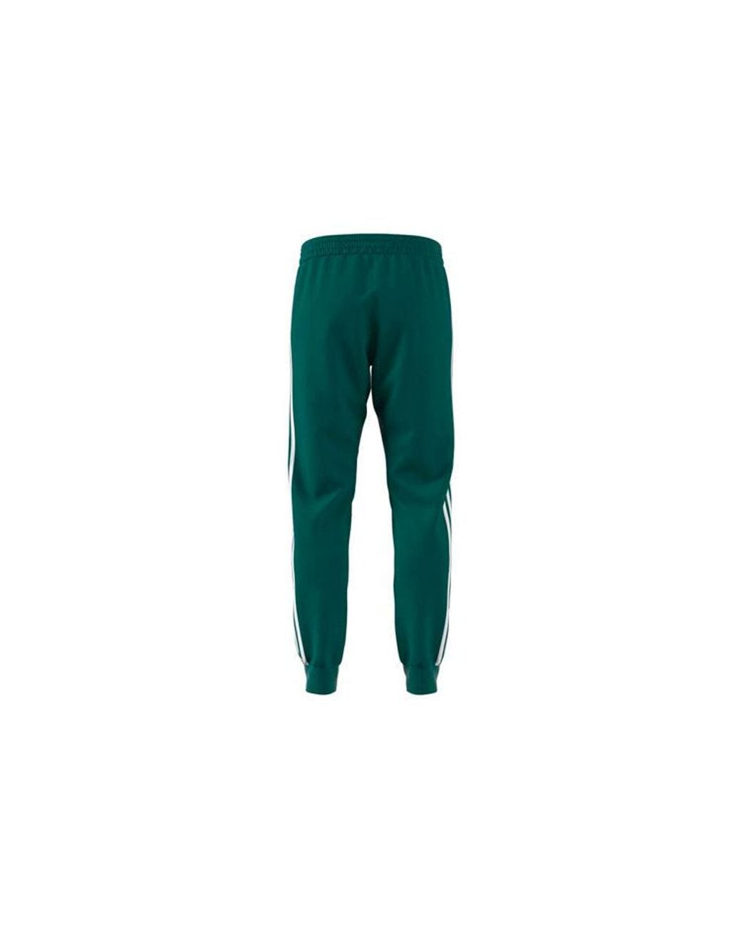 adidas Originals Sst Tp Logo Embroidered Sports Pants in Green for Men ...