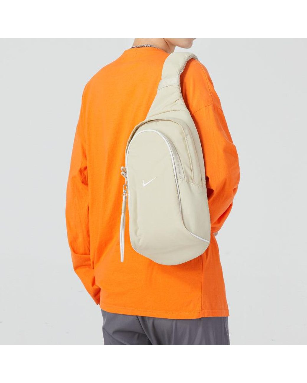 Nike Sportswear Essential Sling Bag 8L 'Rattan' in Natural | Lyst