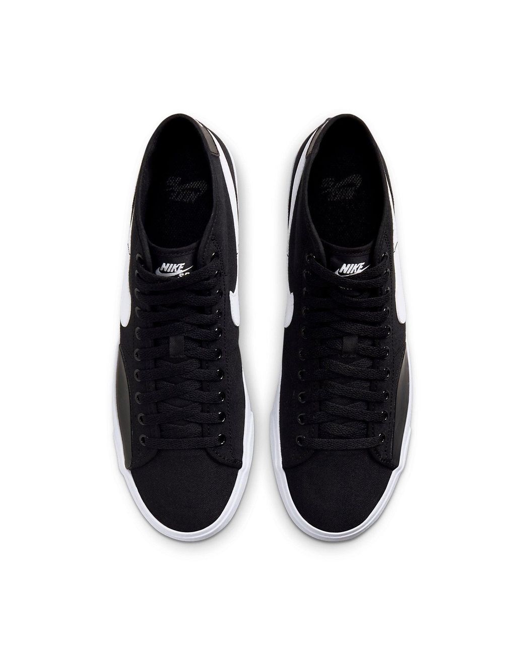 Nike Blazer Court Mid Sb in Black for Men | Lyst