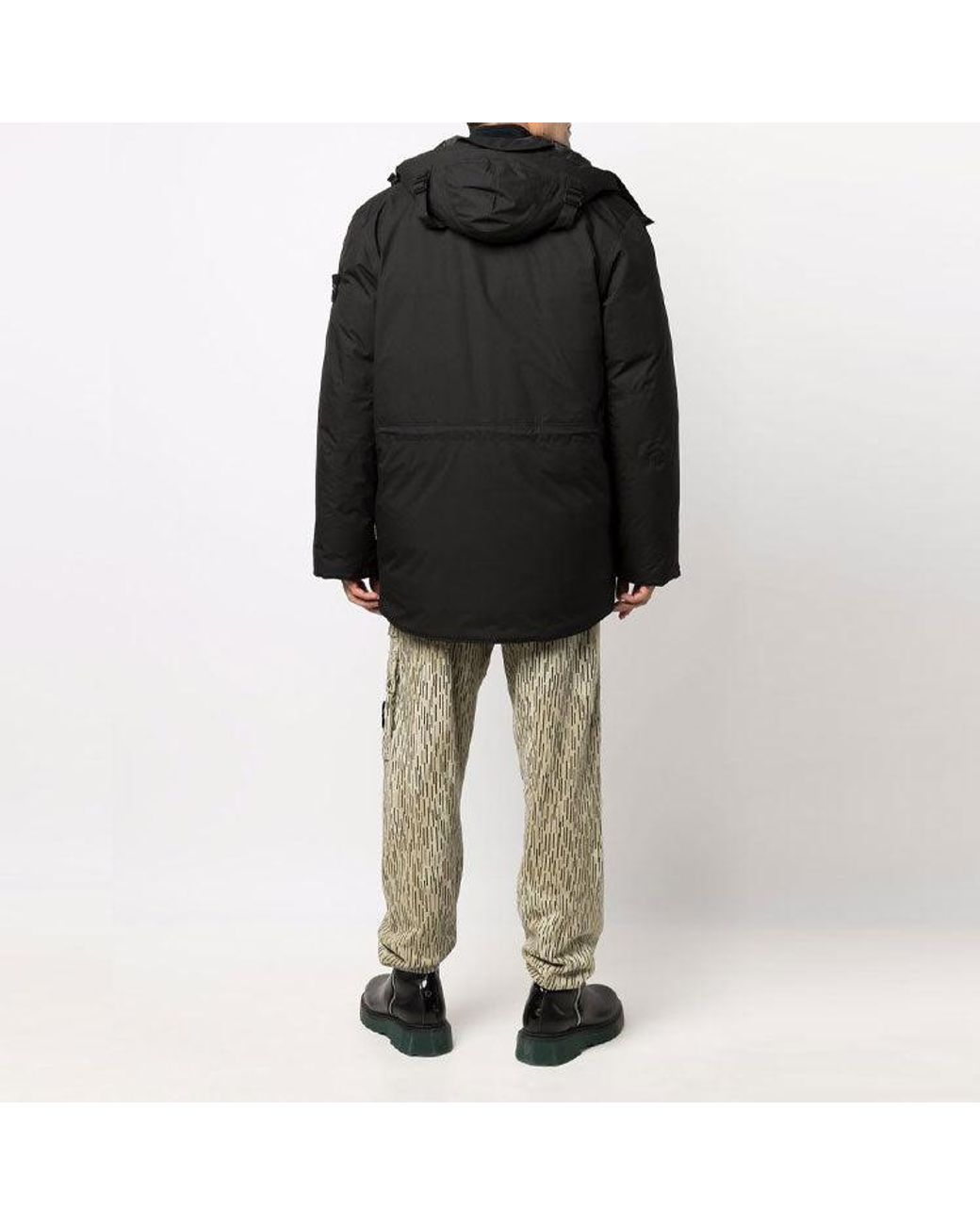 Stone Island Ripstop Gore-Tex Con Paclite Product Technology Down ...