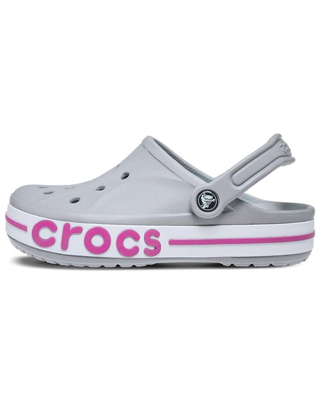 Crocs™ Bayaband Clog Beach Shoes Light in Gray for Men | Lyst