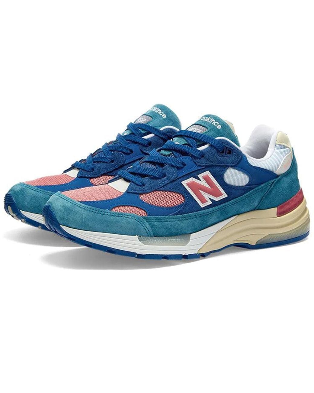 New Balance 992 Made in Blue for Men | Lyst