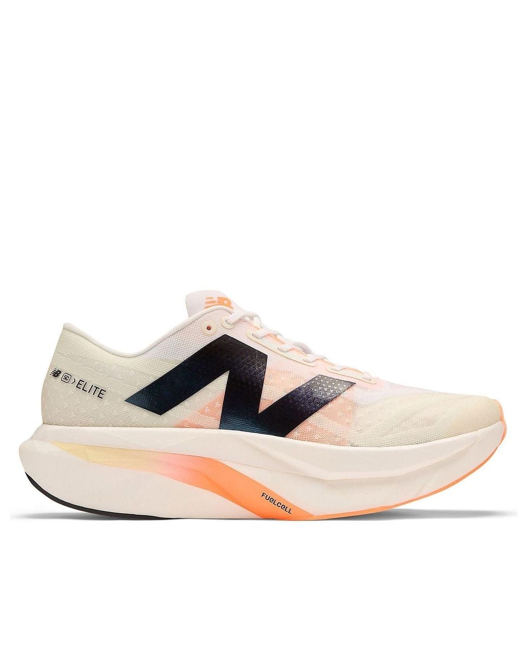 New Balance Fuelcell Supercomp Elite V4 Angora Hot Mango' in White for ...