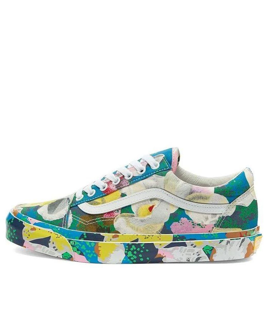 Vans Kenzo X Og Old Skool Lx 'Floral' in Blue for Men | Lyst