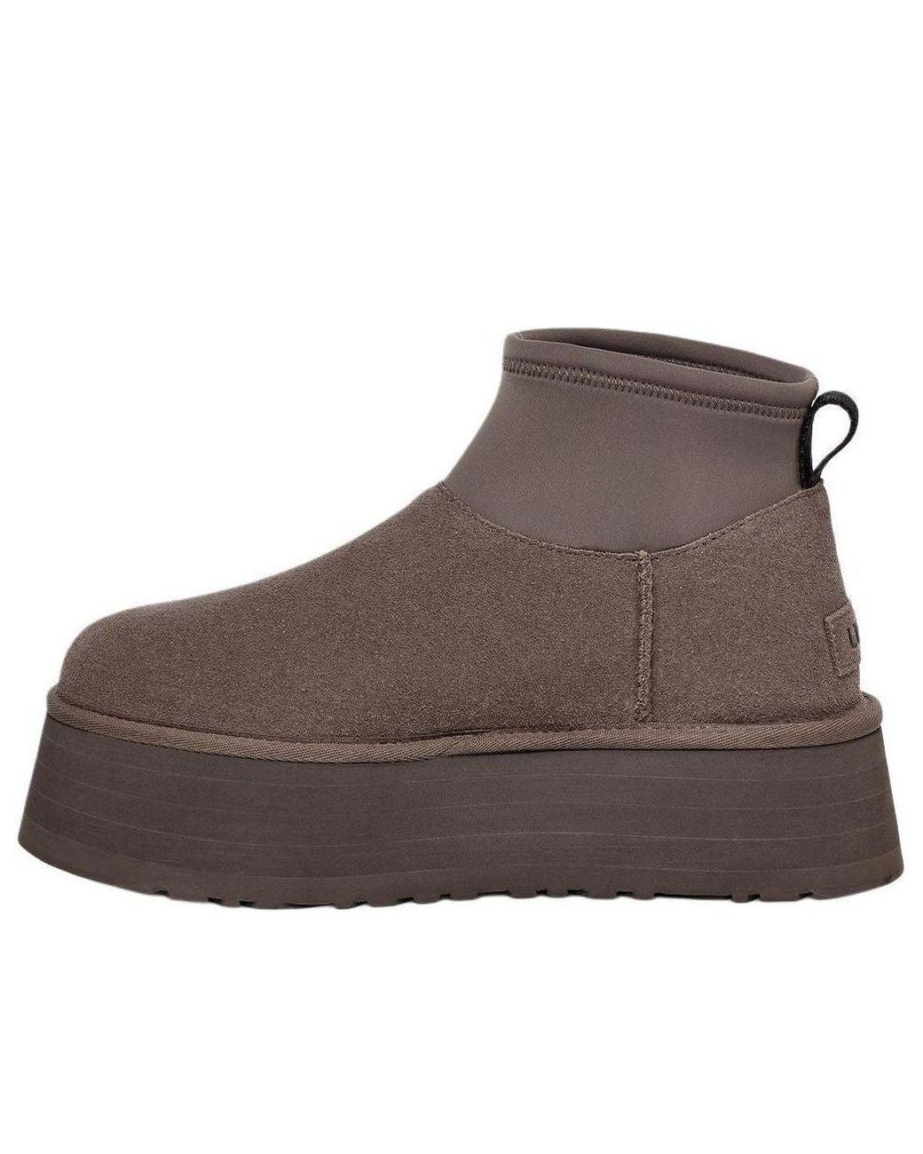 UGG (Wmns) Classic Mini Dipper 'Thundercloud' in Brown | Lyst UK