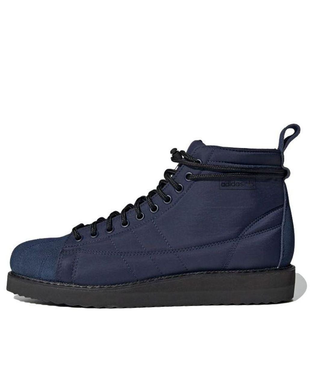 adidas (Wmns) Superstar Boot 'Night' in Blue | Lyst